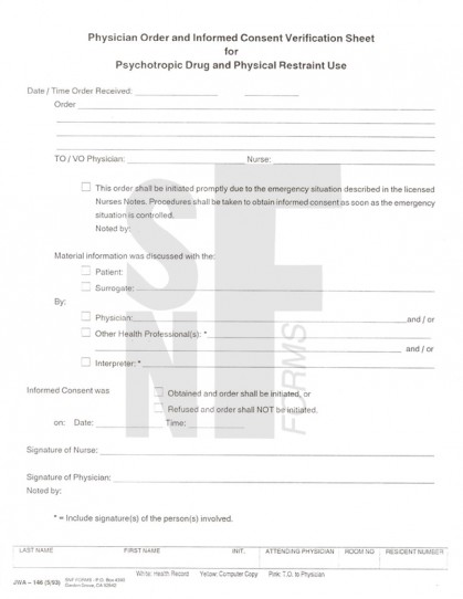 SNF Forms - Medical Forms