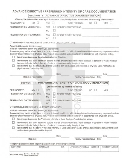 SNF Forms - Medical Forms