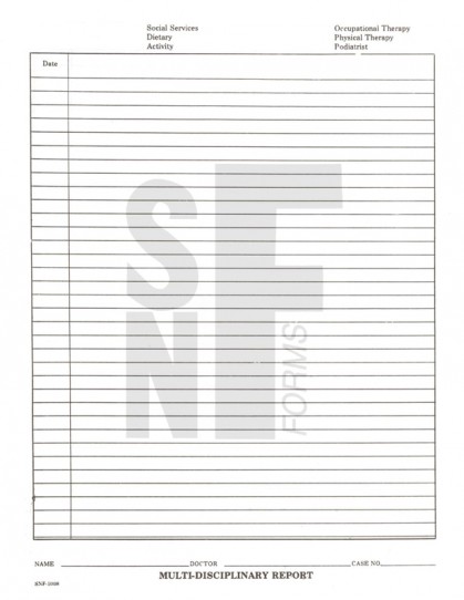 SNF Forms - Medical Forms