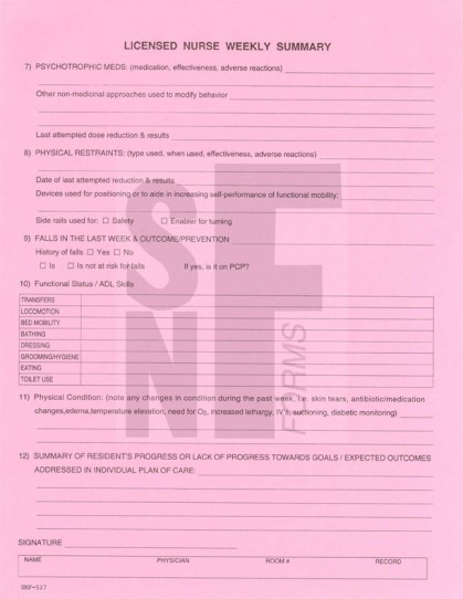SNF Forms - Medical Forms
